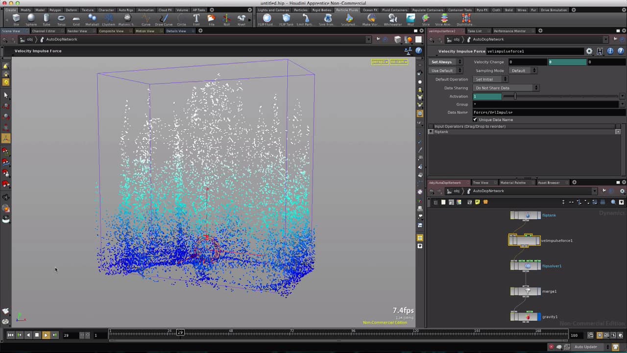 [Houdini] Bullet Time FLIP Tank on Vimeo