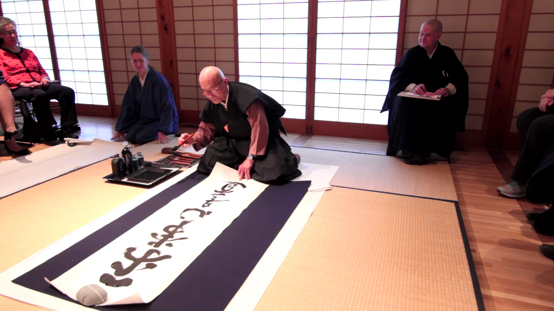 Shodo Harada Roshi at the Portland Japanese Garden on Vimeo