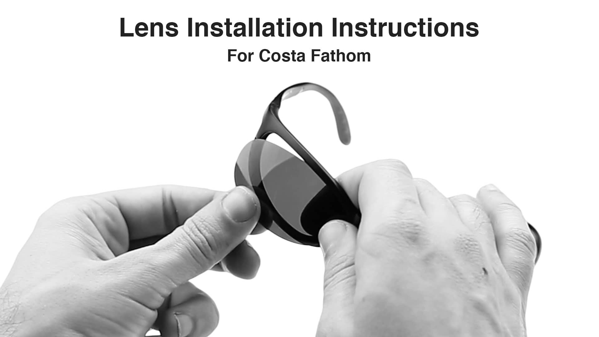 Costa Fathom Lens Replacement & Installation Instructions // Revant ...