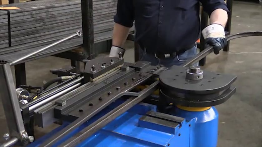 CNC Tube Bending - Central Tube and Bar