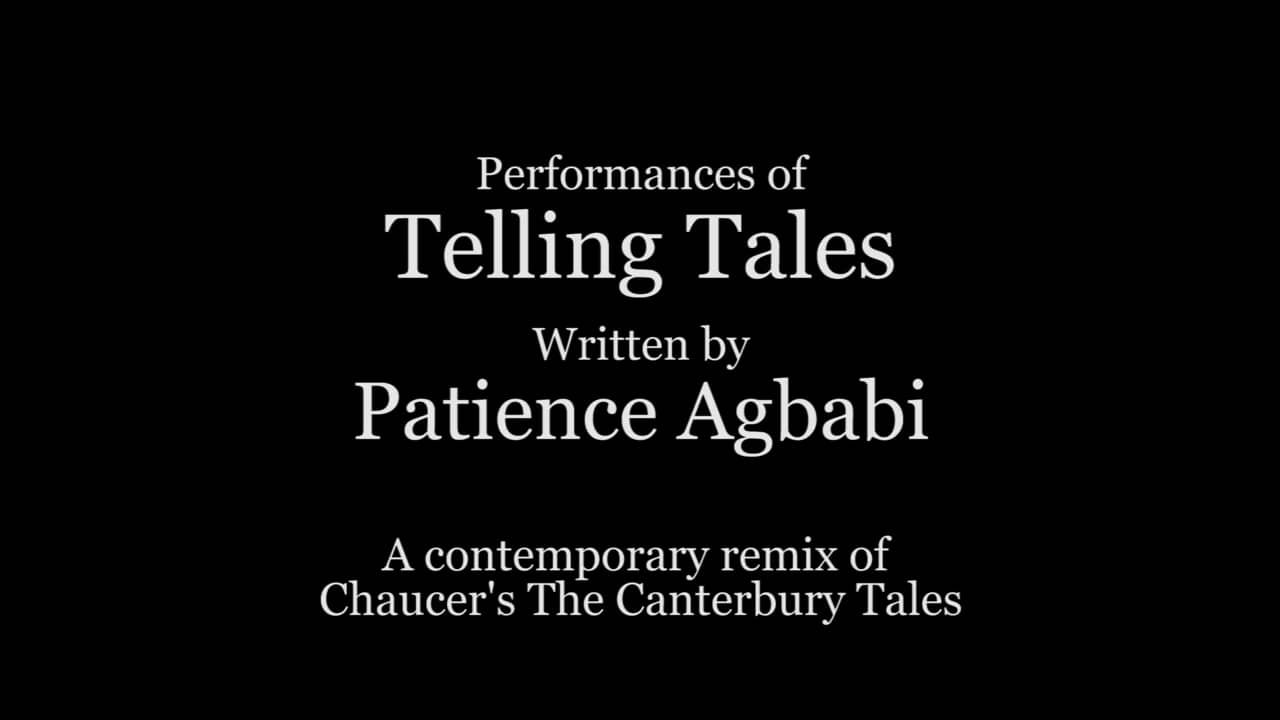 Editor. Telling Tales featuring Patience Agbabi on Vimeo