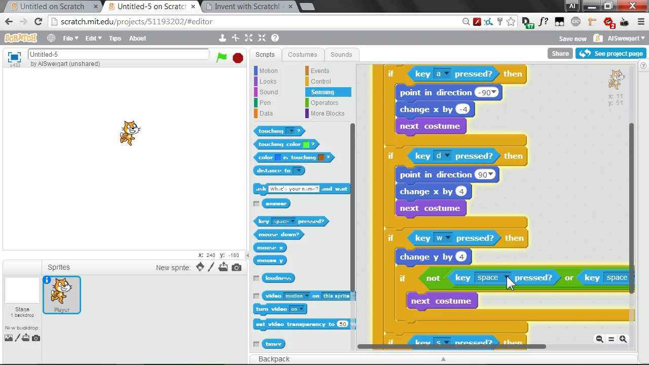 Bomberman - Invent with Scratch 2.0 Screencast on Vimeo