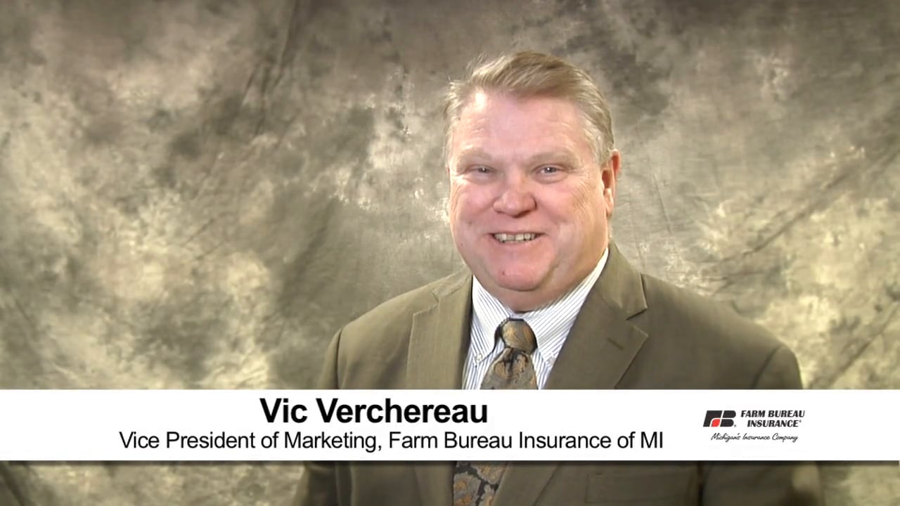 Vic Verchereau, VP of Marketing, Farm Bureau Insurance of MI on Mike ...