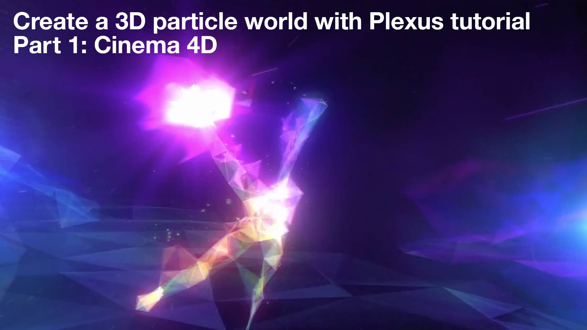 Create a 3D particle world with Plexus Tutorial Part 1: Cinema 4D on Vimeo