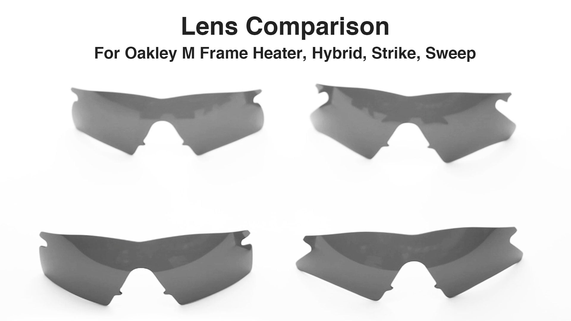 Oakley M Frame Lens Comparison on Vimeo