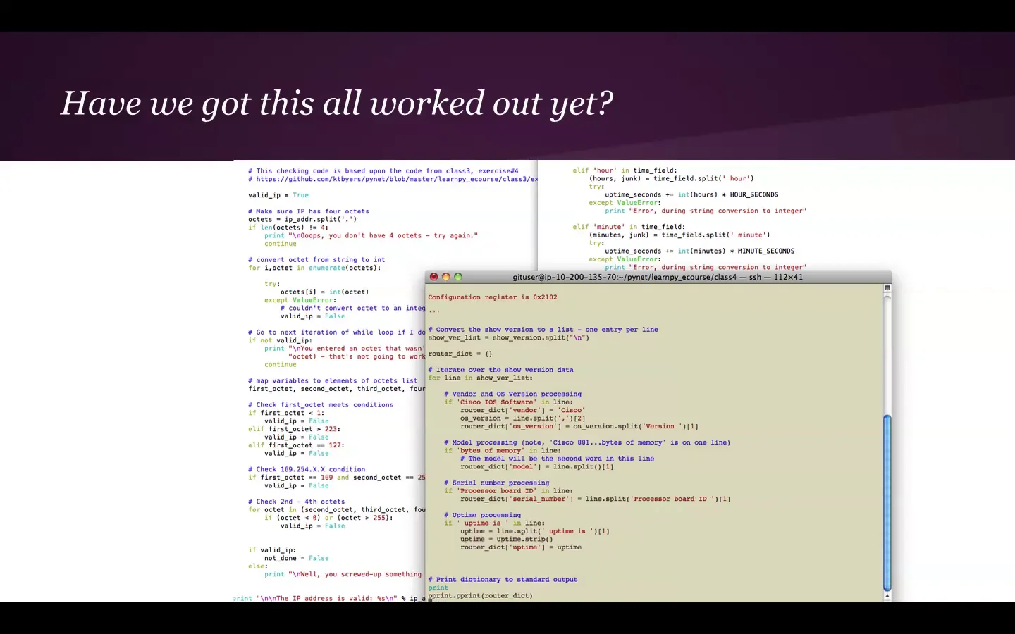 Learning Python / Week5 - Review on Vimeo