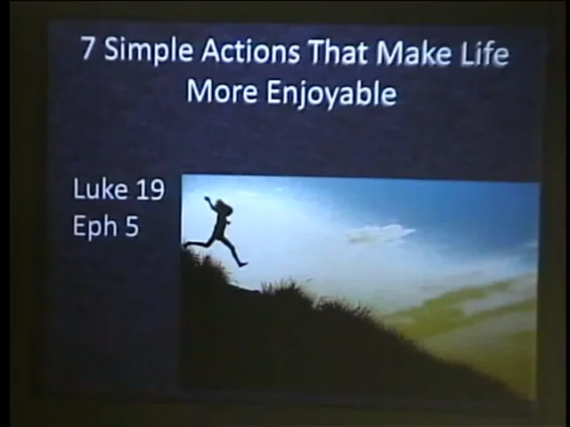 "Seven Simple Actions That Make Life Enjoyable" on Vimeo