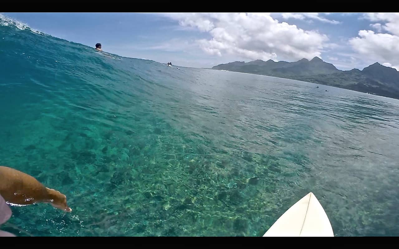 surfing at haapiti, moorea on Vimeo