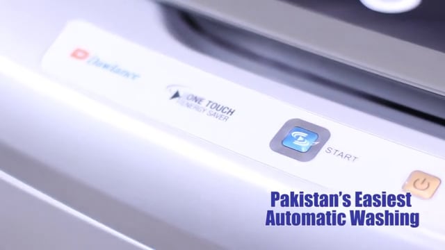 Dawlance One Touch Washing Machine on Vimeo