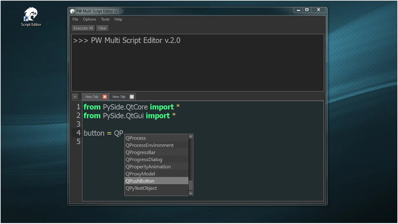 Multi Script Editor. Quick overview