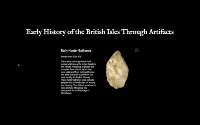 Early History of the British Isles Through Artifacts on Vimeo
