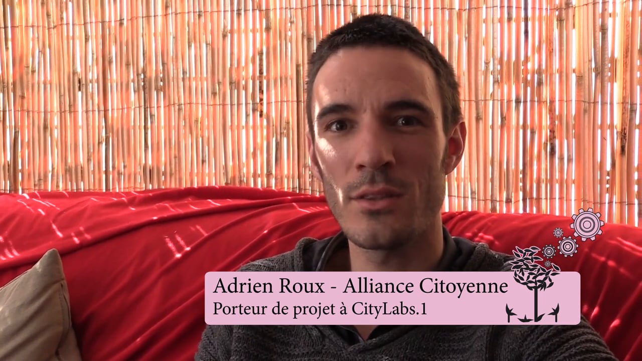 Adrien Roux - Alliance Citoyenne Grenoble ; pourquoi CityLabs ? on Vimeo