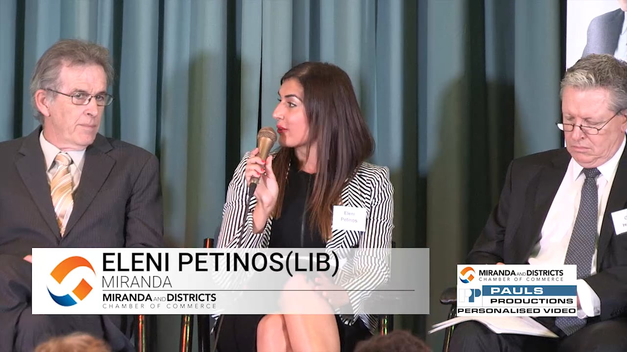150225 MDCC Election Forum Eleni Petinos.mp4 on Vimeo