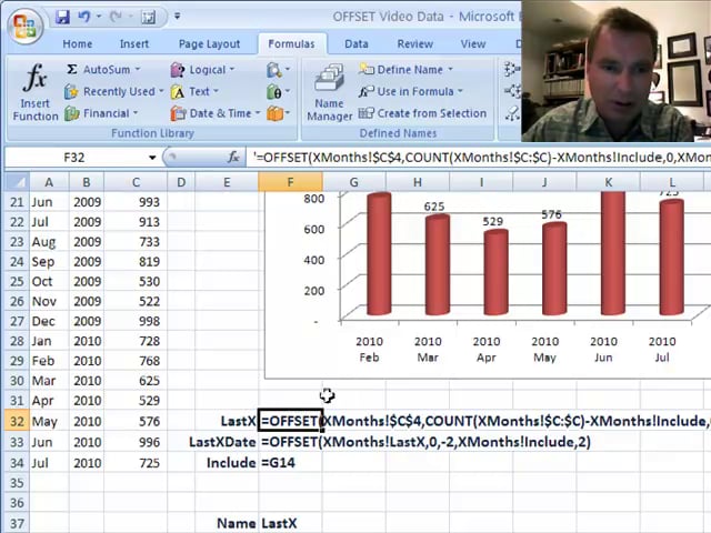 Excel Video 91 Using OFFSET to Create Interactive Charts on Vimeo