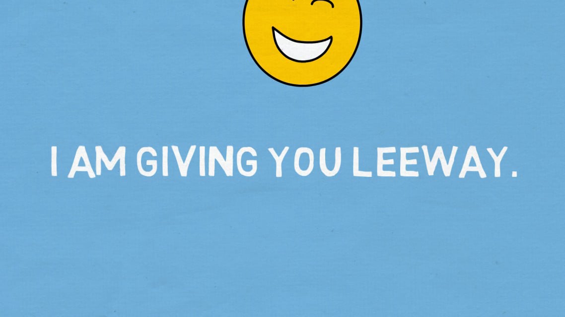 Misused Phrases : Give Leeway on Vimeo