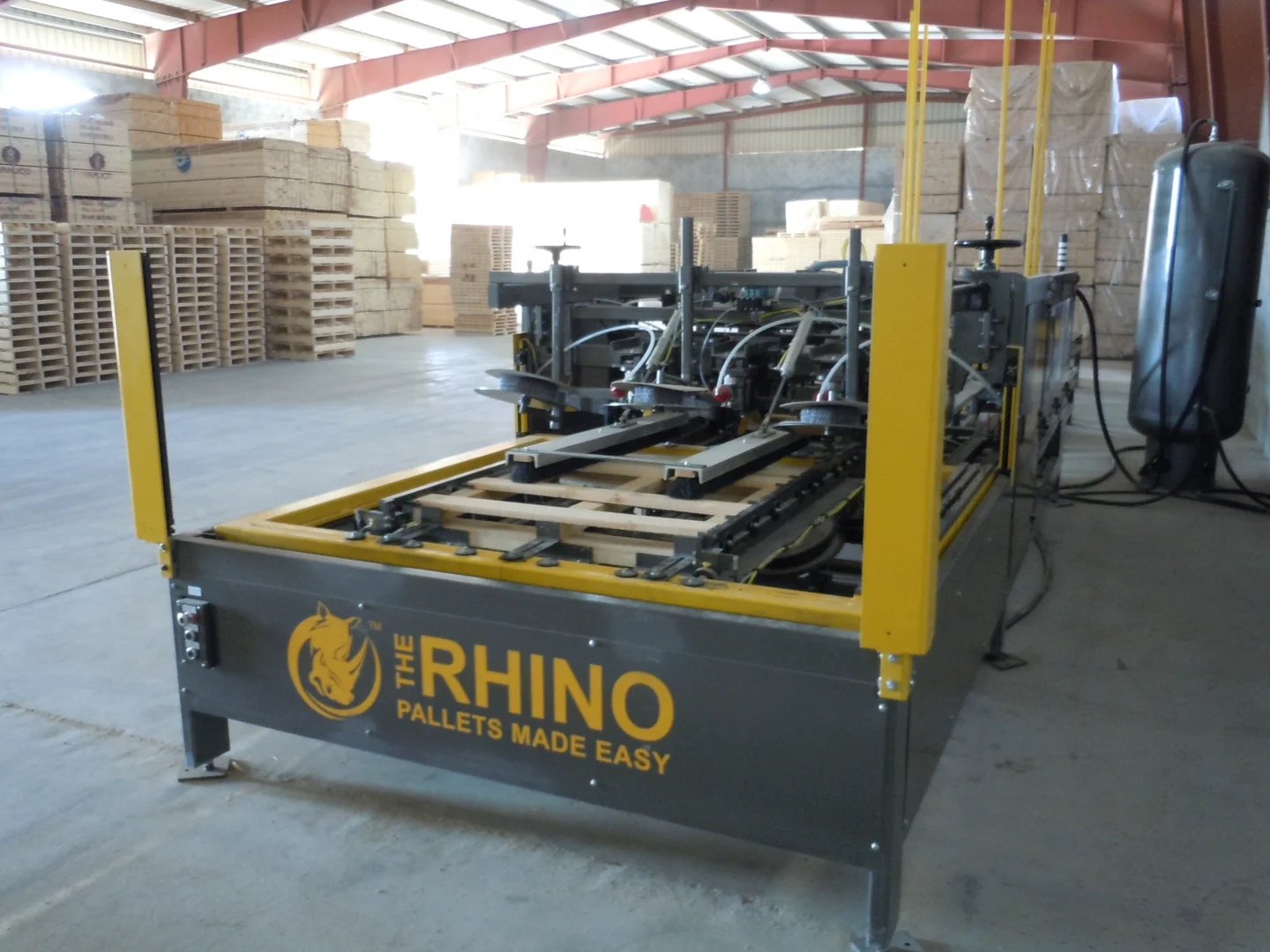 Rhino Pallet Nailing Machine and Pallet Making Machines