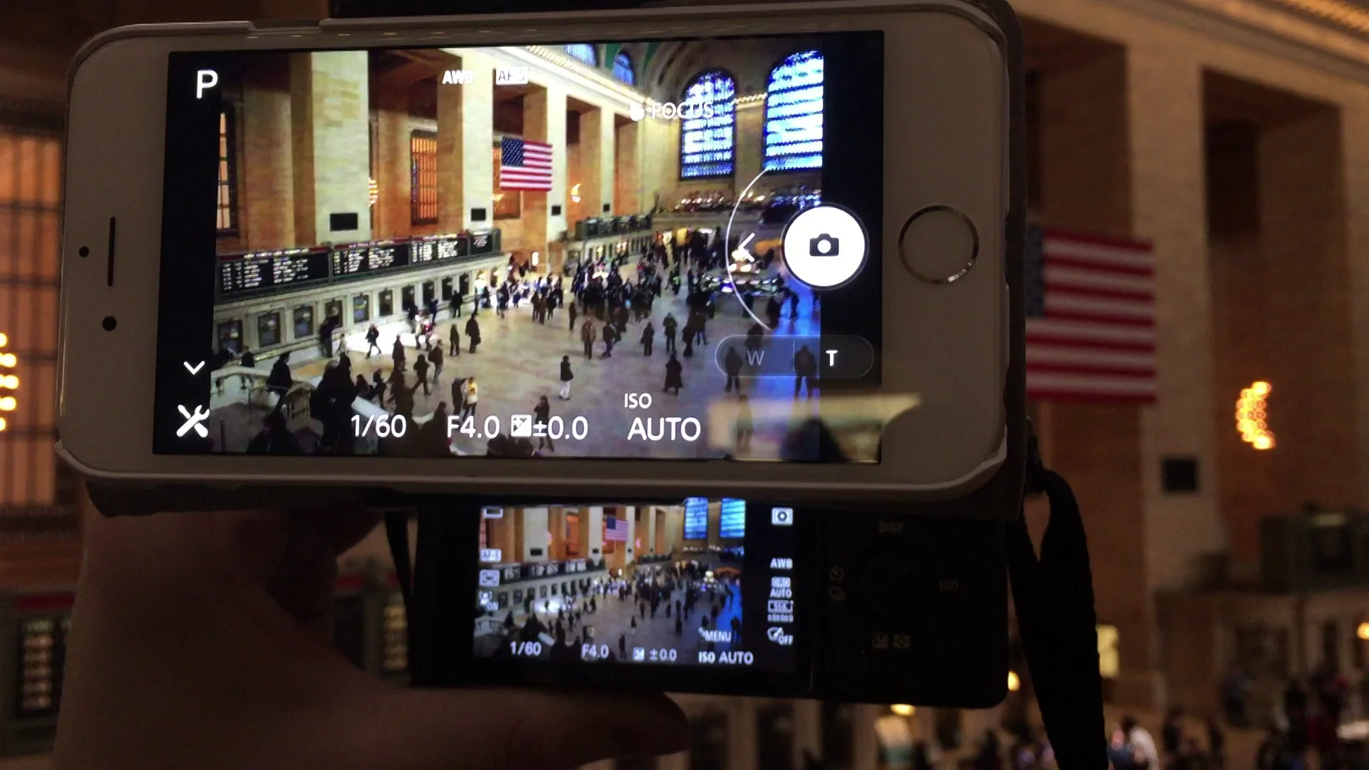 Camlet Mount with iPhone (at the Apple Store Grand Central).. on Vimeo