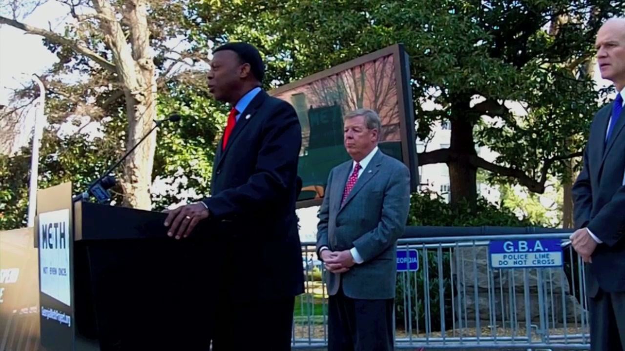 Georgia Meth Project: AG Thurbert Baker speaks at launch on Vimeo