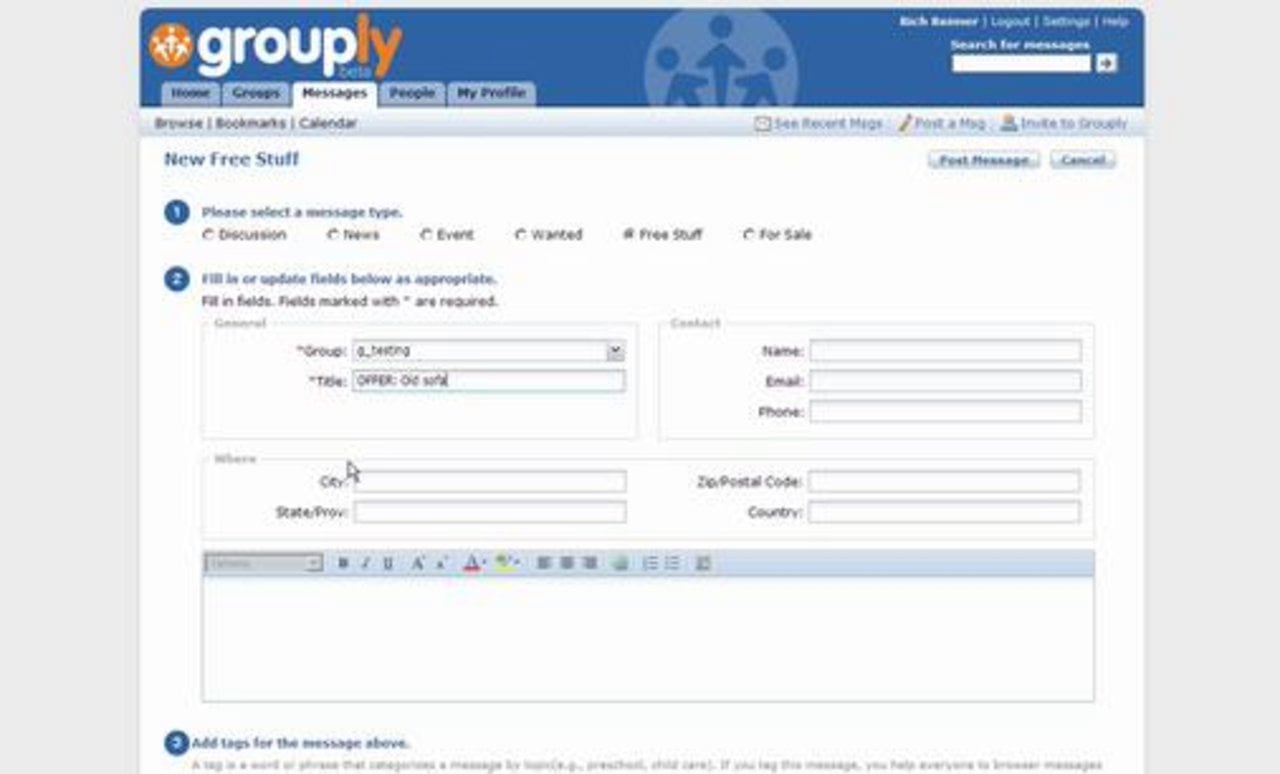 Grouply Freecycling Tutorial on Vimeo