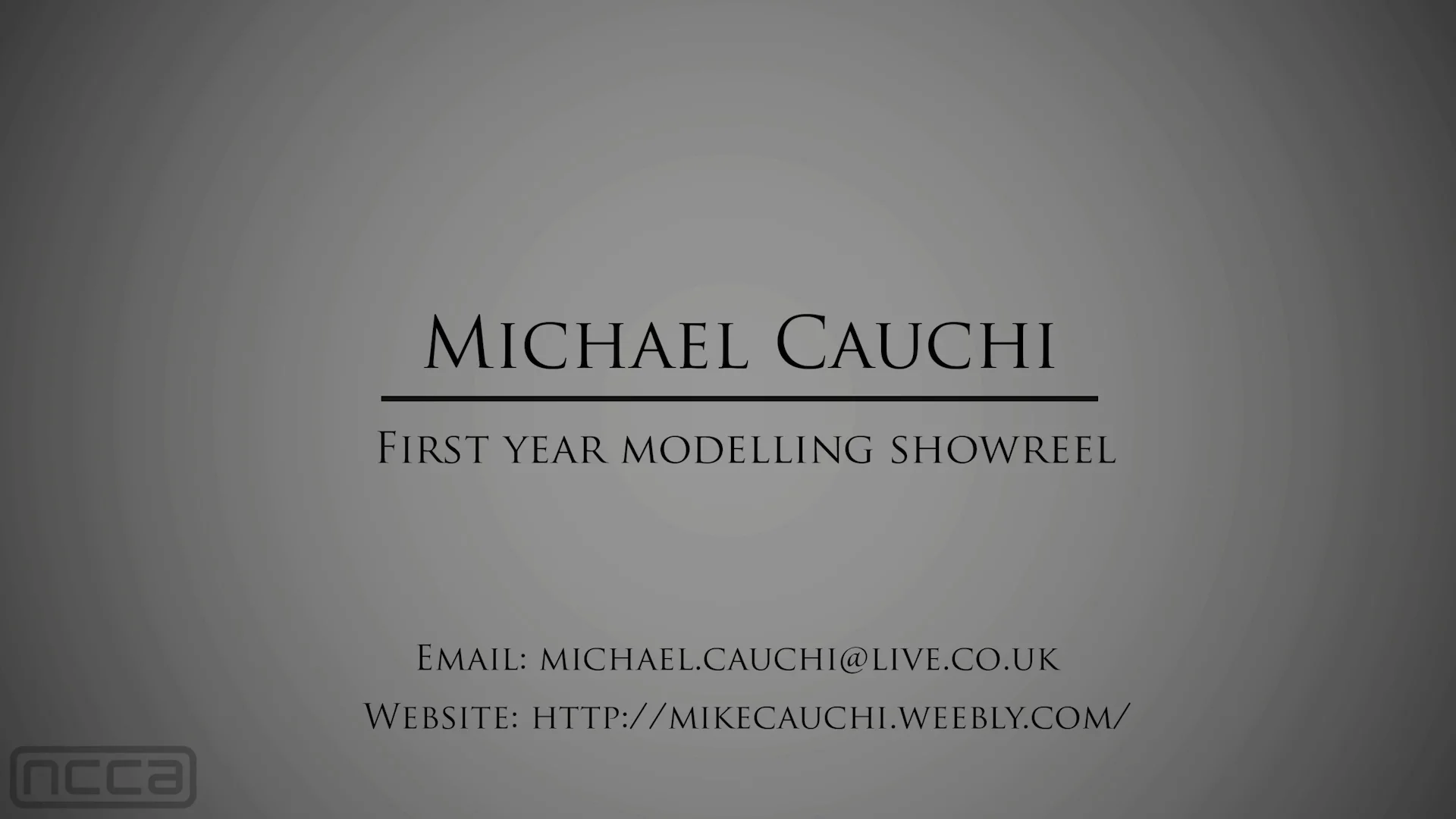 Michael Cauchi showreel 2015 on Vimeo