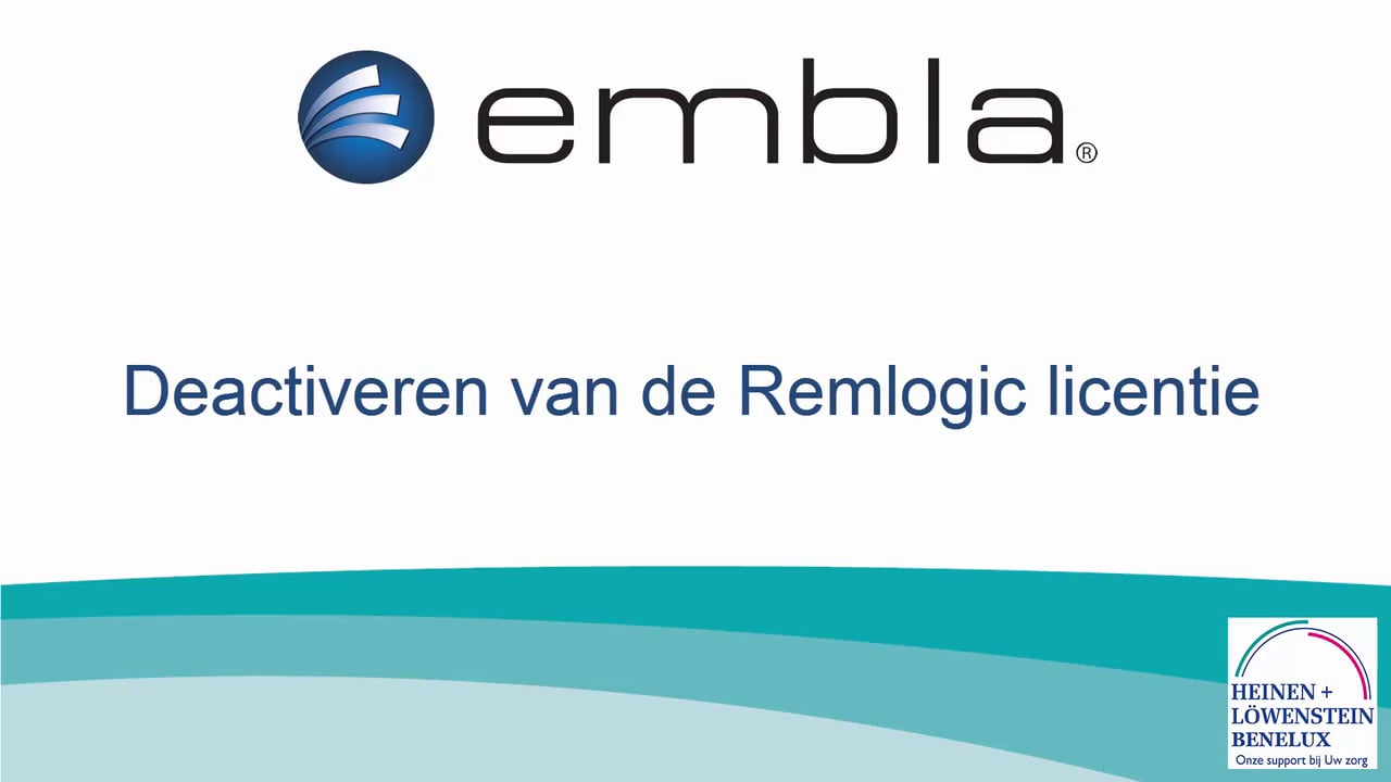 Deactiveren van een Remlogic licentie in Embla Instructie Video`s on Vimeo