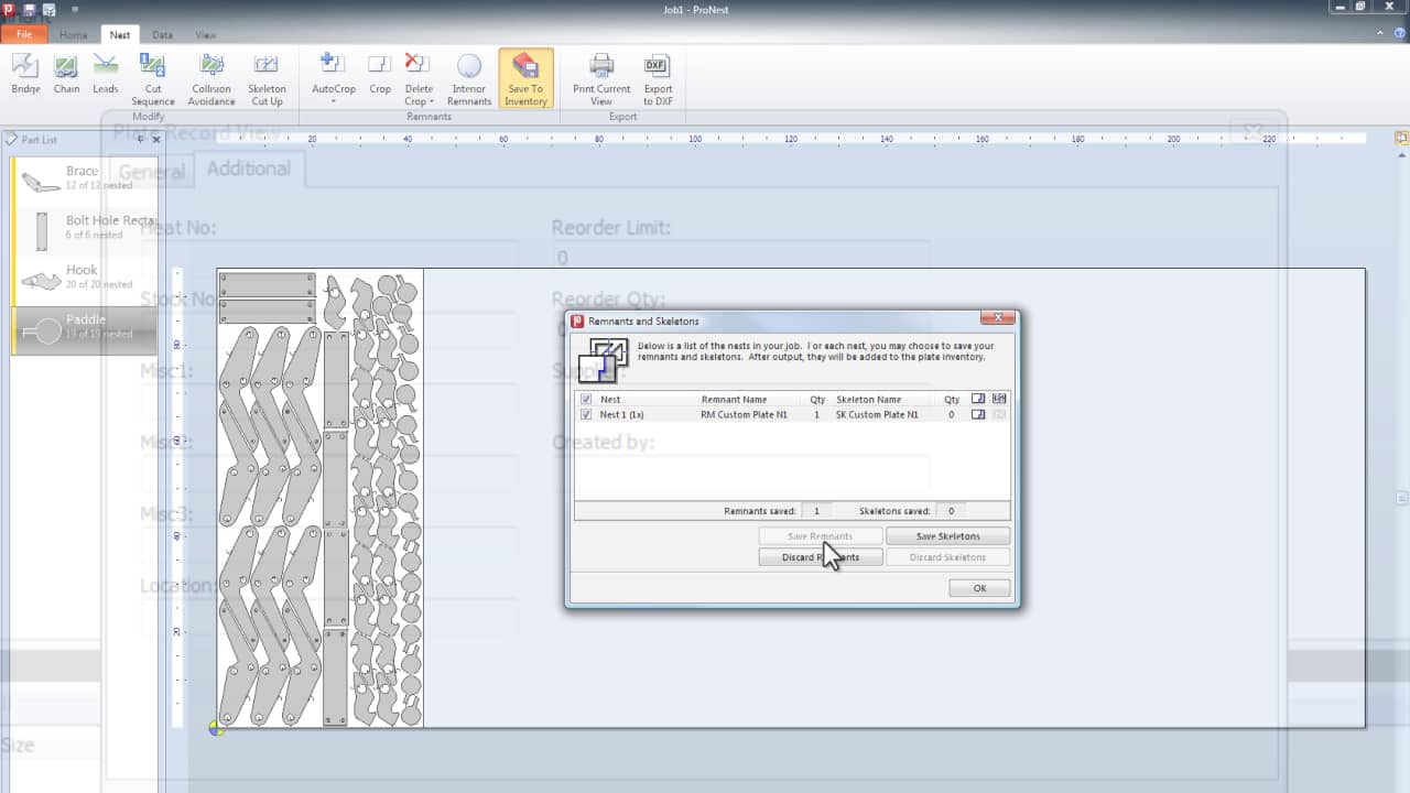 ProNest Plate Inventory Optional Module Promo on Vimeo