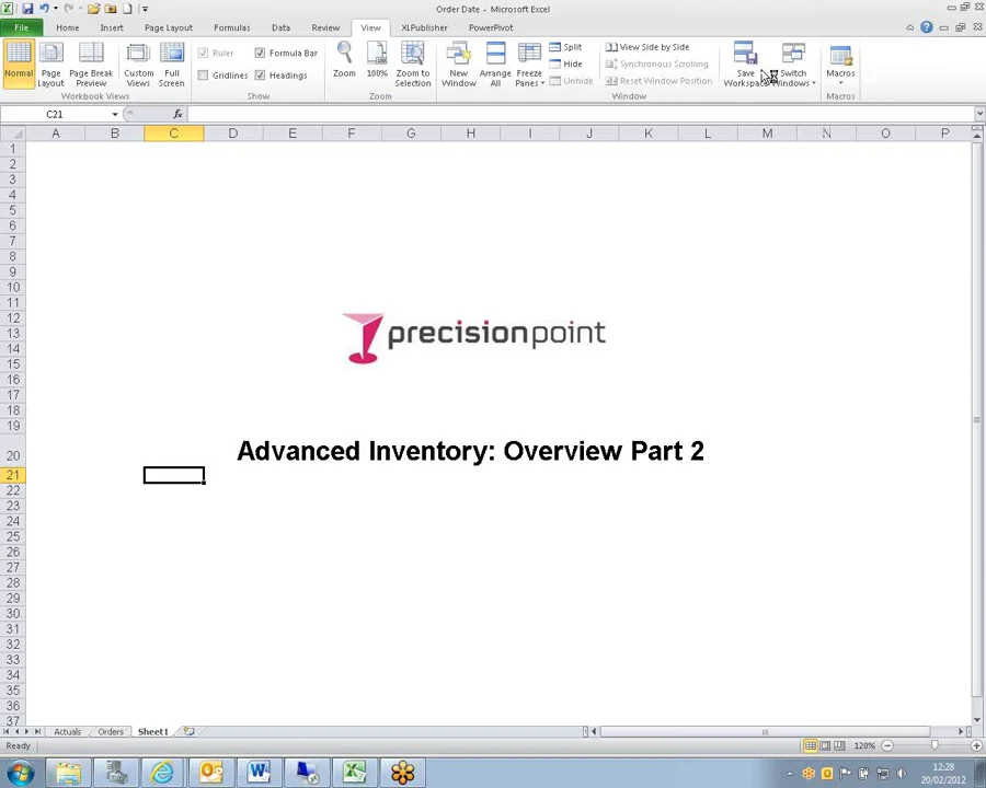 Inventory Cube for Dynamics AX - In depth part 2 on Vimeo