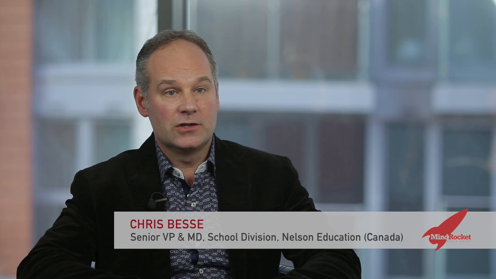Chris Besse of Nelson Education talks with Dr. Rod Berger on Vimeo