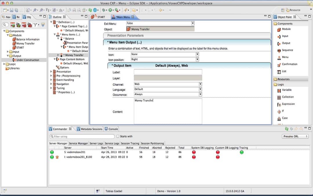 Aspect's Customer Experience Platform (CXP) - CXP Developer Demo on Vimeo