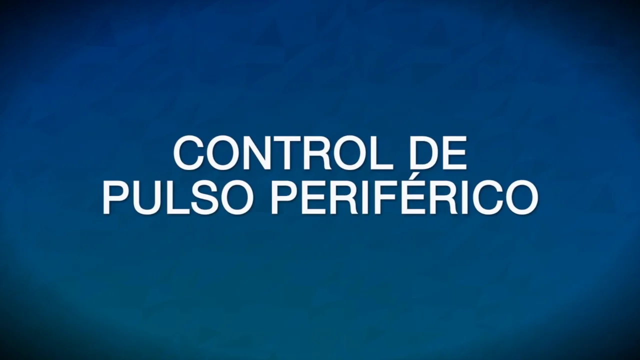 Procedimientos Simulación clínica 2 - CONTROL DE PULSO PERIFÉRICO on Vimeo
