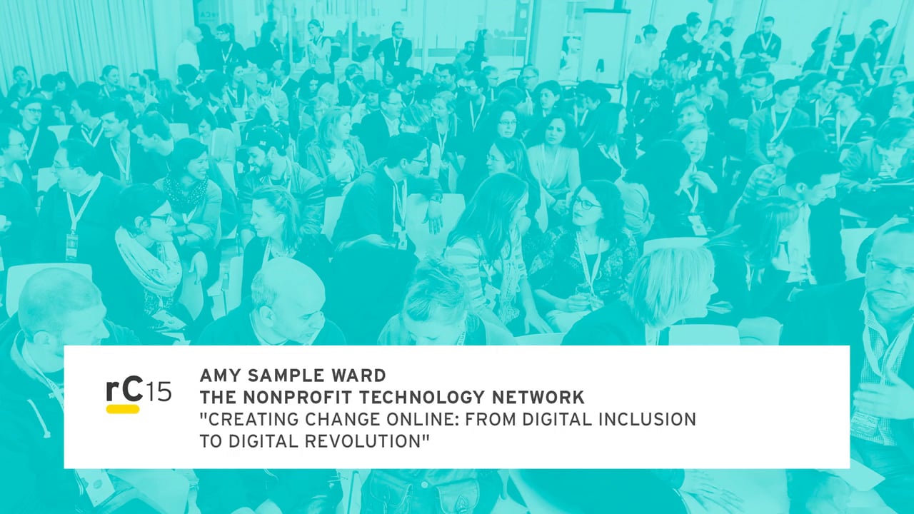 INTERVIEW: Amy Sample Ward - Creating Change Online on Vimeo