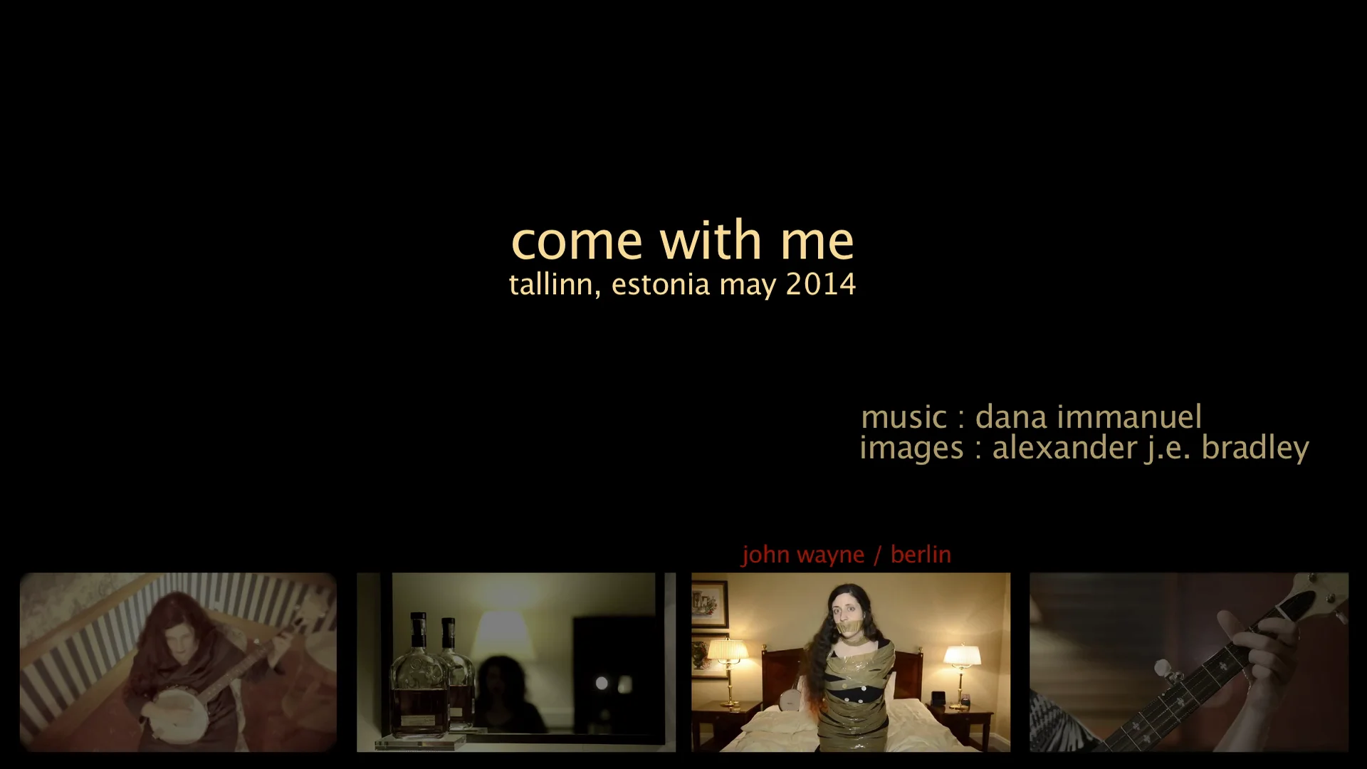 Dana Immanuel - Come With Me // Hotel Sessions on Vimeo