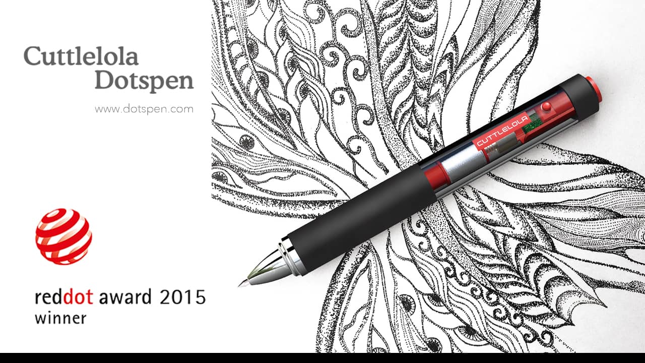 Cuttlelola Dotspen- the World's First Electric Drawing Pen on Vimeo