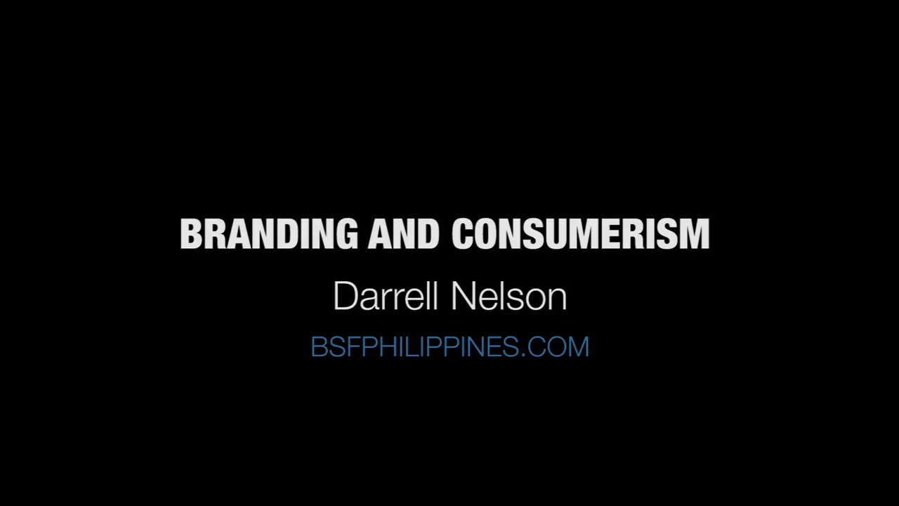 BRANDING AND CONSUMERISM on Vimeo