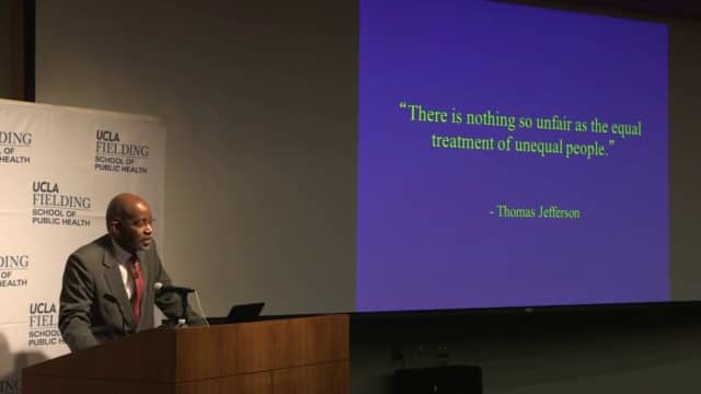 Public Health Grand Rounds: Dr. David R. Williams on Vimeo