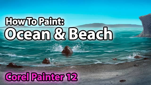 How To Paint A Seascape With Corel Painter 12 on Vimeo