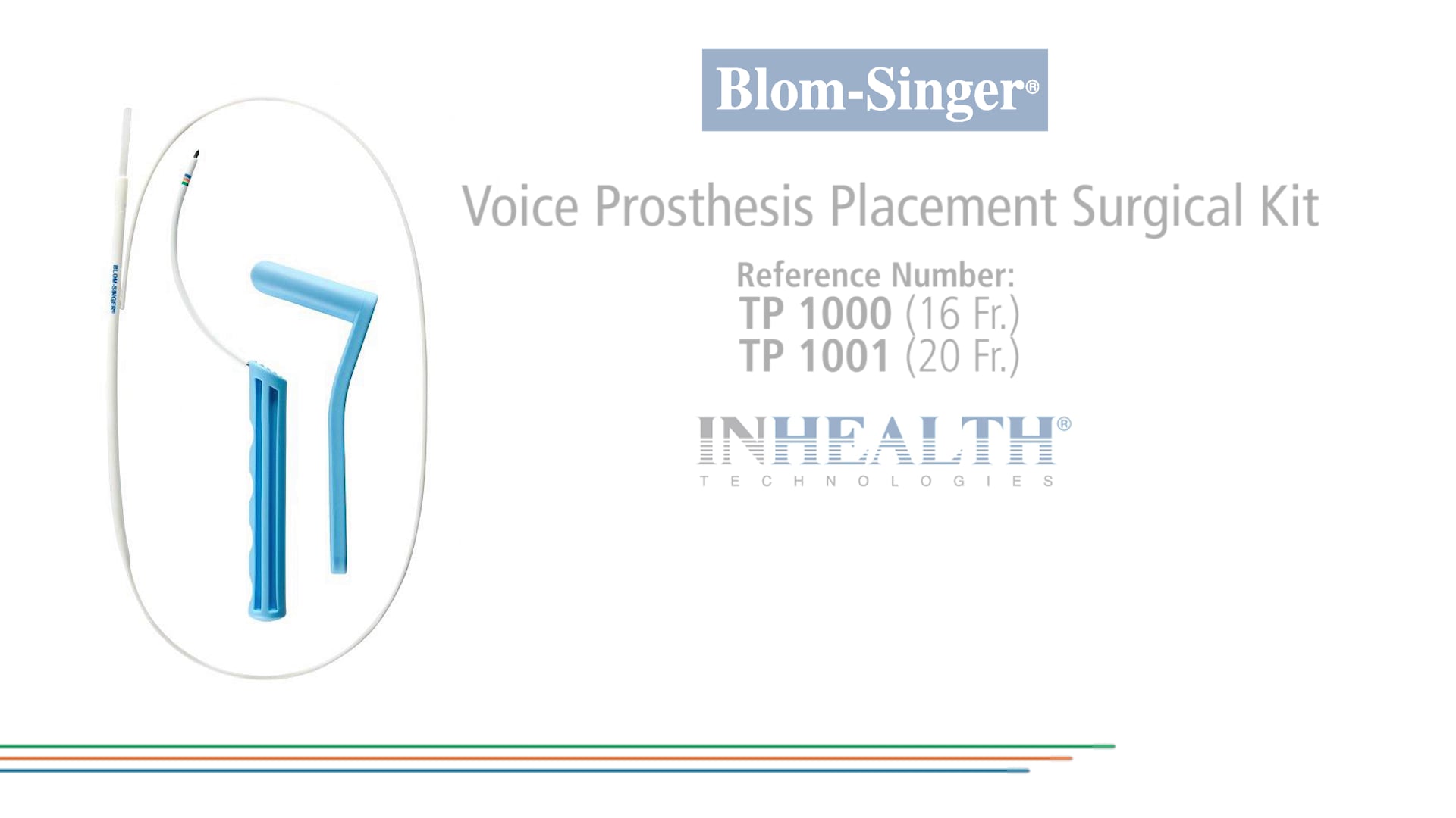 Blom-Singer Voice Prosthesis Placement Surgical Kit: Primary Placement ...