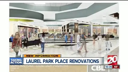 Laurel Park Place Renovation Announcement - 7 Action News at 10 on TV20 ...