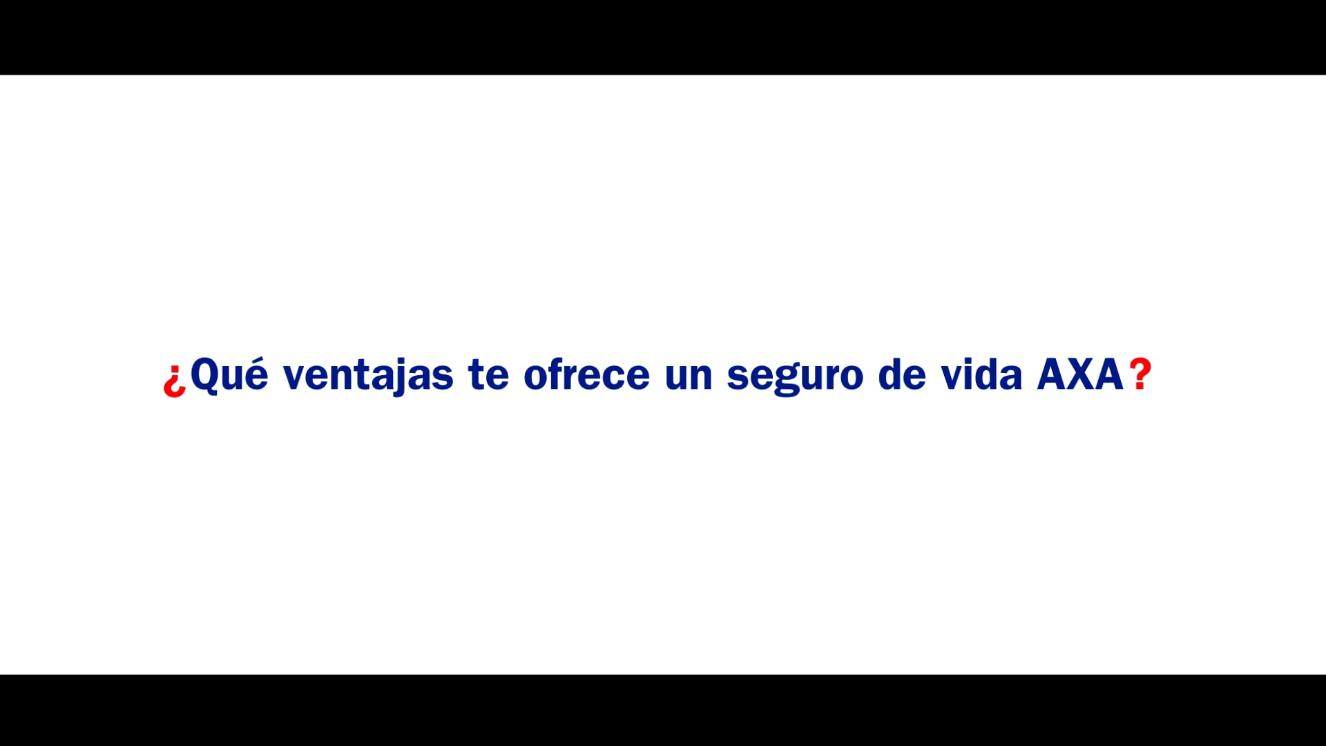 AXA VIDA VENTAJAS on Vimeo