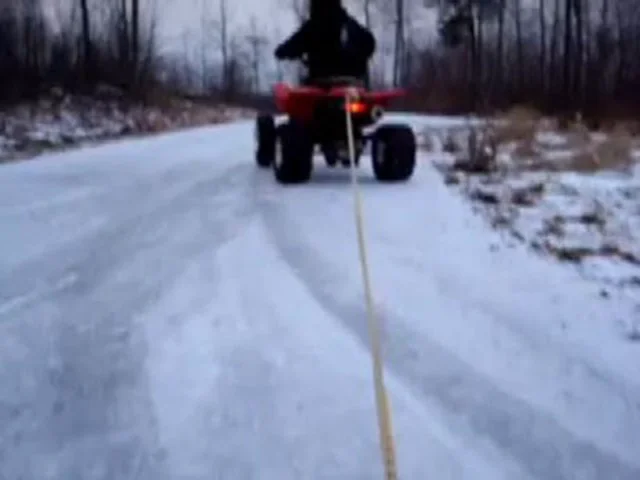 Redneck Sledding on Vimeo