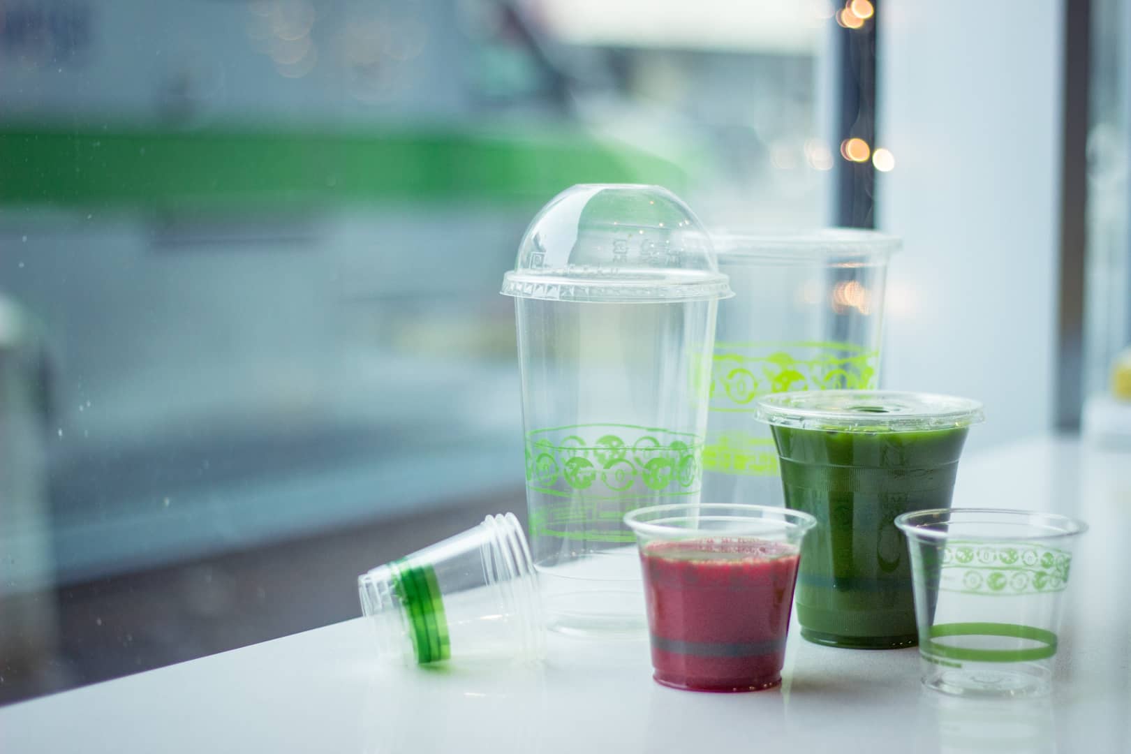 Compostable Plastic Cold Drink and Parfait Cups Demonstration by Good ...