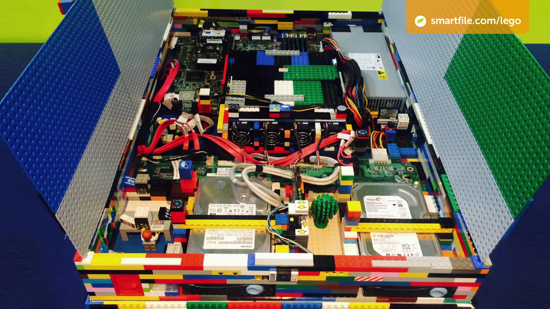 LEGO Server - Time Lapse Build - SmartFile on Vimeo