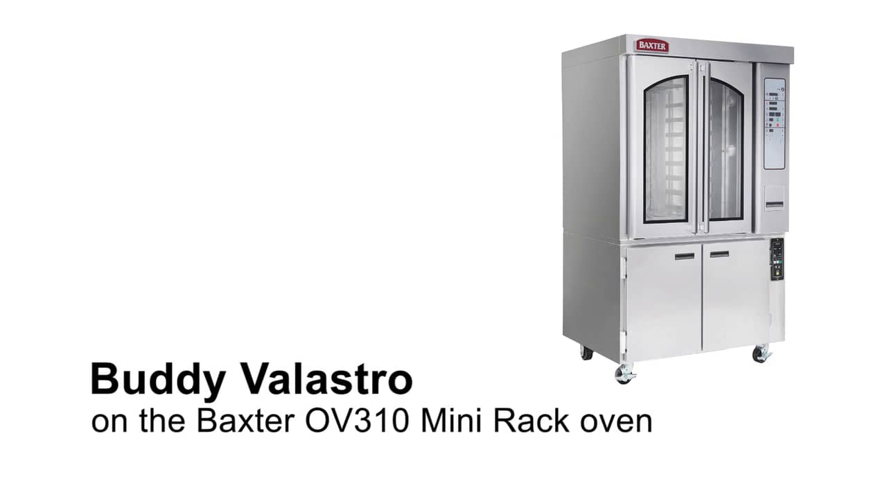 Baxter: Mini Rotating Rack Oven, OV310 (Buddy Valastro) -- Marketing ...