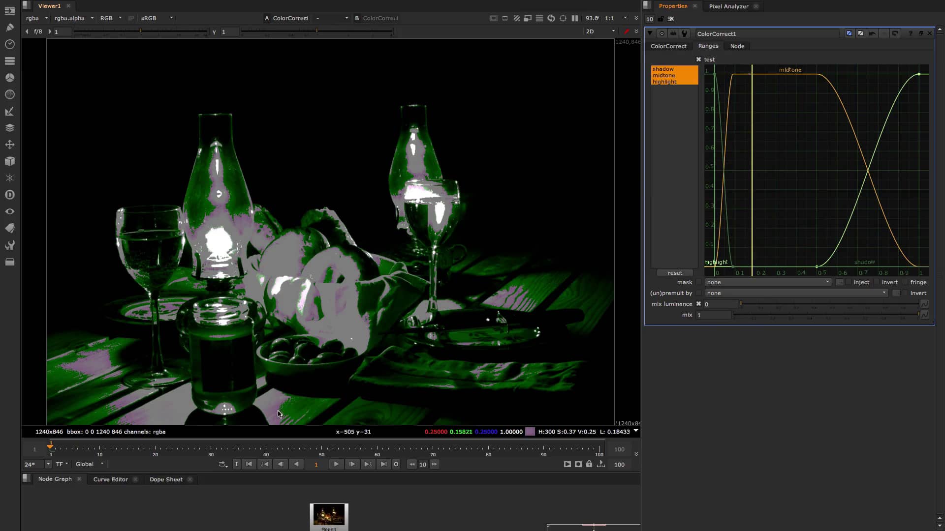 Color Correct Node in NUKE on Vimeo