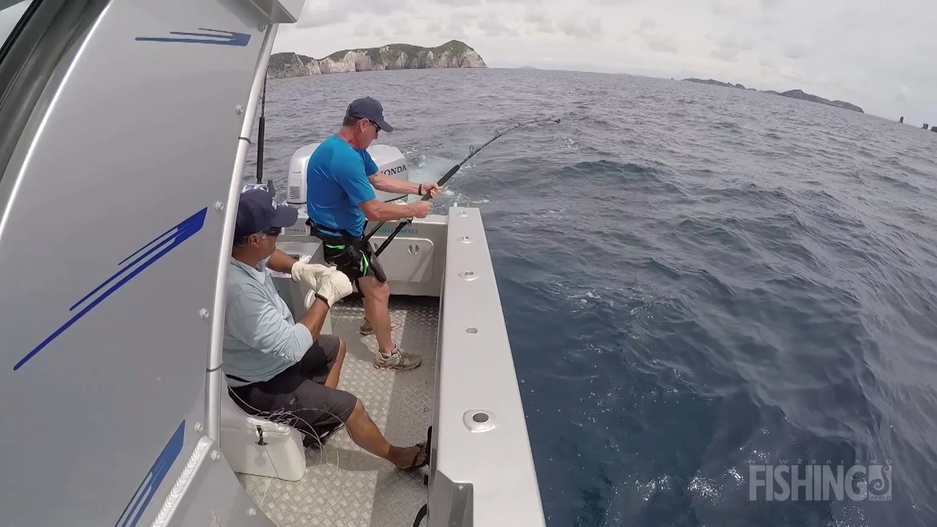 How to catch a 300-kg black marlin