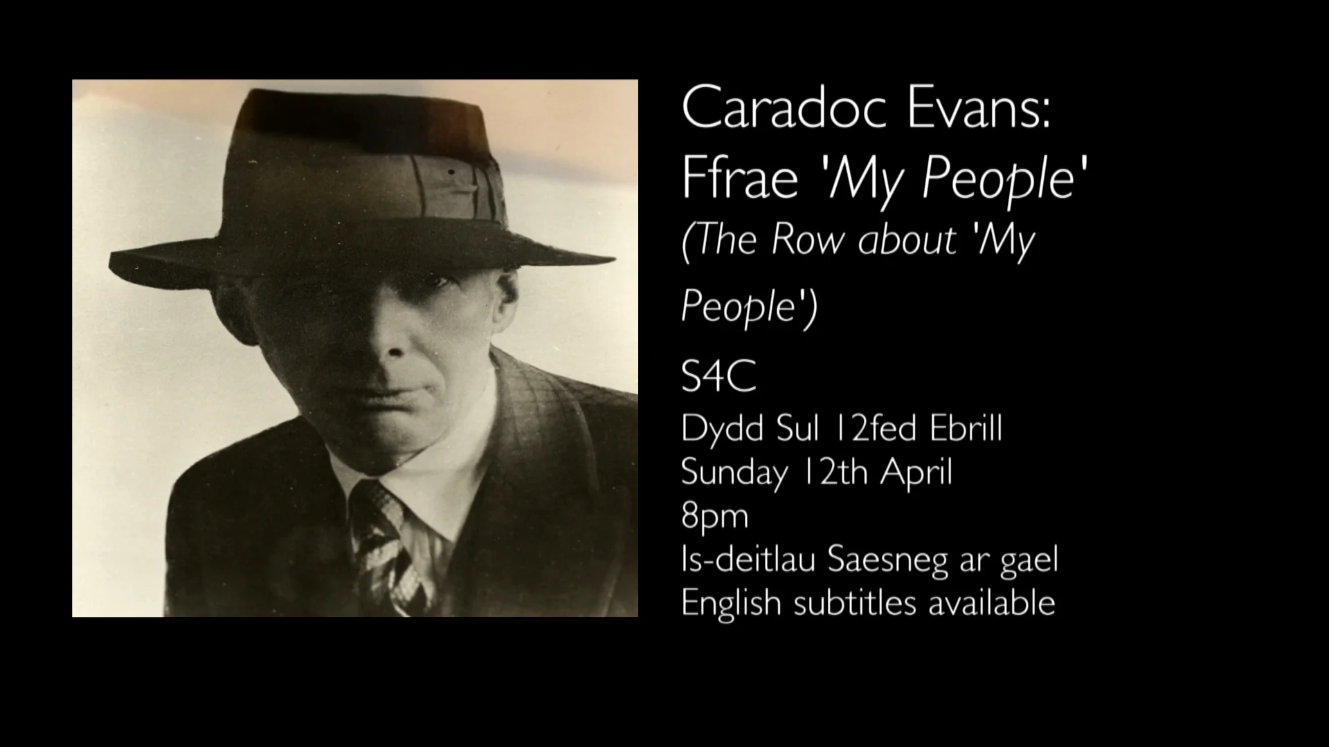Caradoc Evans 14 - 'My People' : 'The Woman Who Sowed Iniquity' on Vimeo