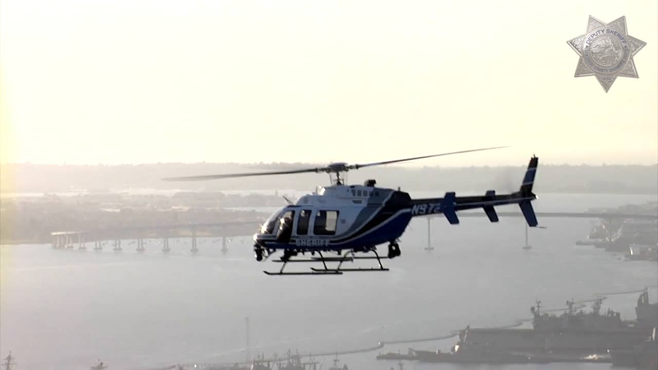 New ASTREA Helicopter - San Diego County Sheriff's Department on Vimeo