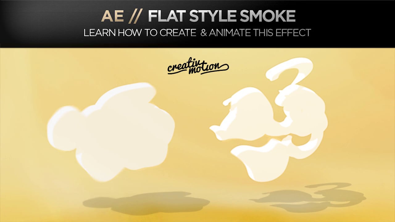After Effects // Flat style smoke // Tutorial on Vimeo