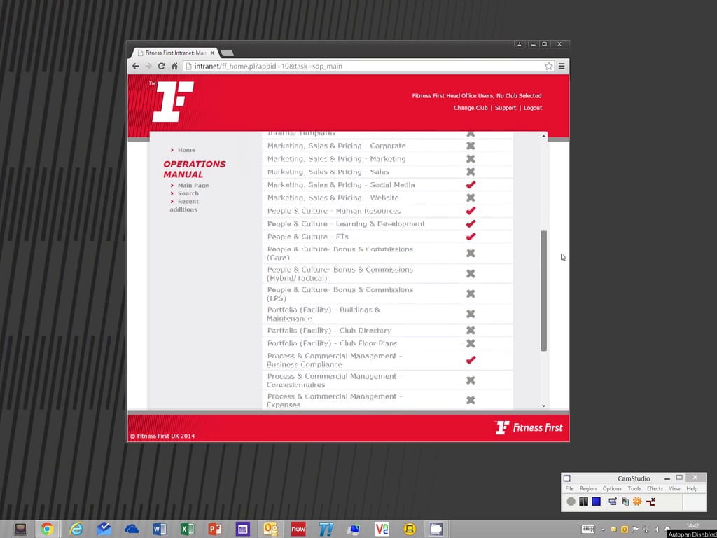 Fitness First Intranet on Vimeo