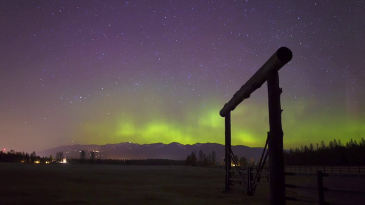 Whitefish Northern Lights on Vimeo
